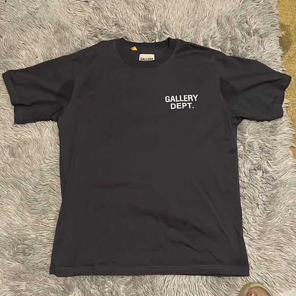 Gallery Dept | Shirts | Black Gallery Dept Tee | Poshmark